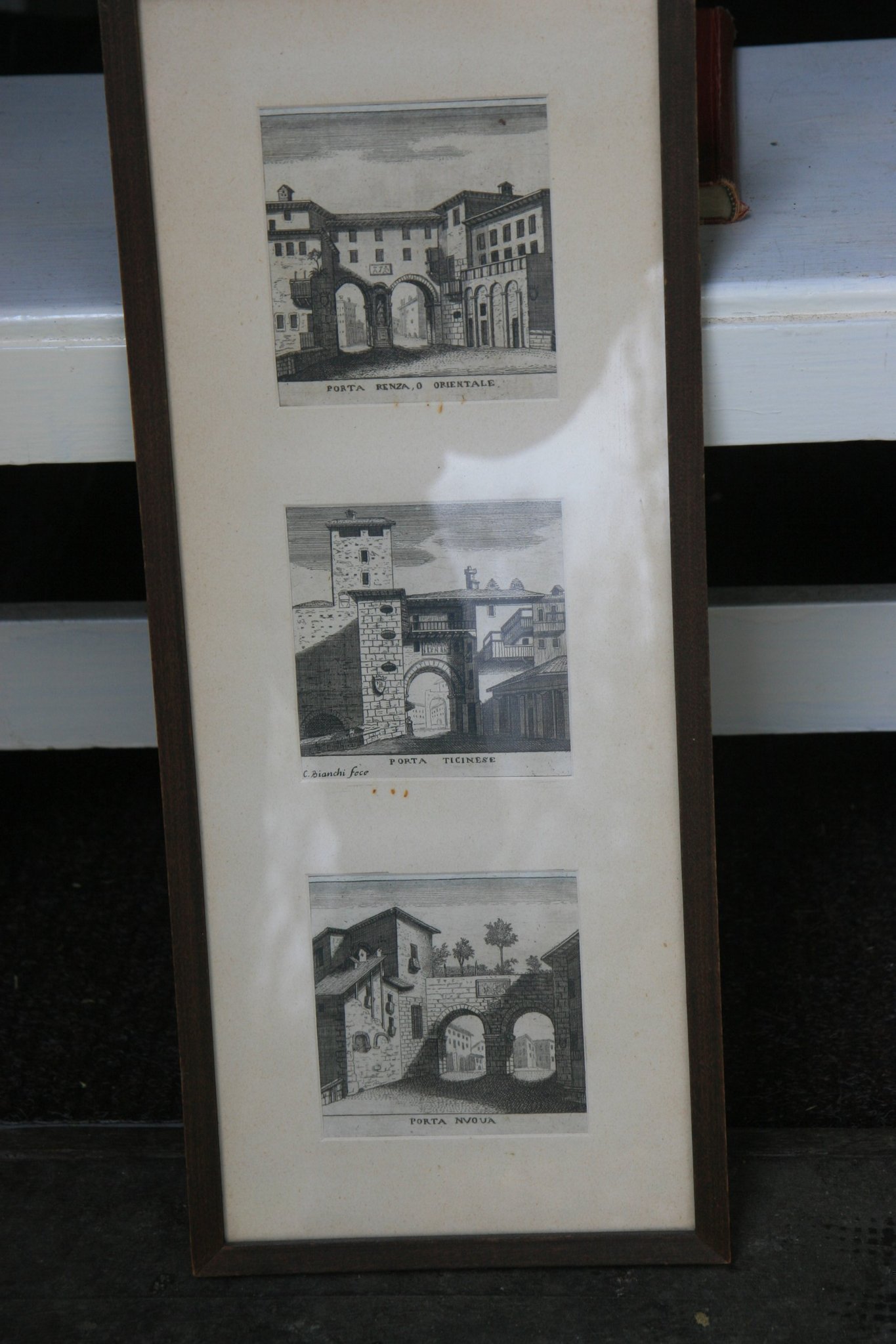 Antika kopparstick Milanao: Porta Renza, Ticine.. | Köp på Tradera ...