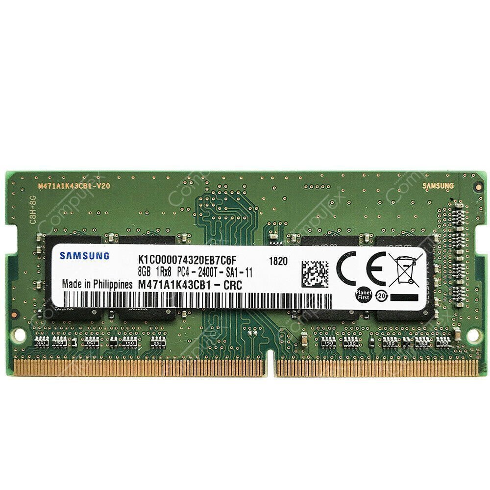 Samsung 8gb 1rx8 pc4 2400t sa1 11 x 2 = 16GB (421630287) ᐈ Köp på Tradera