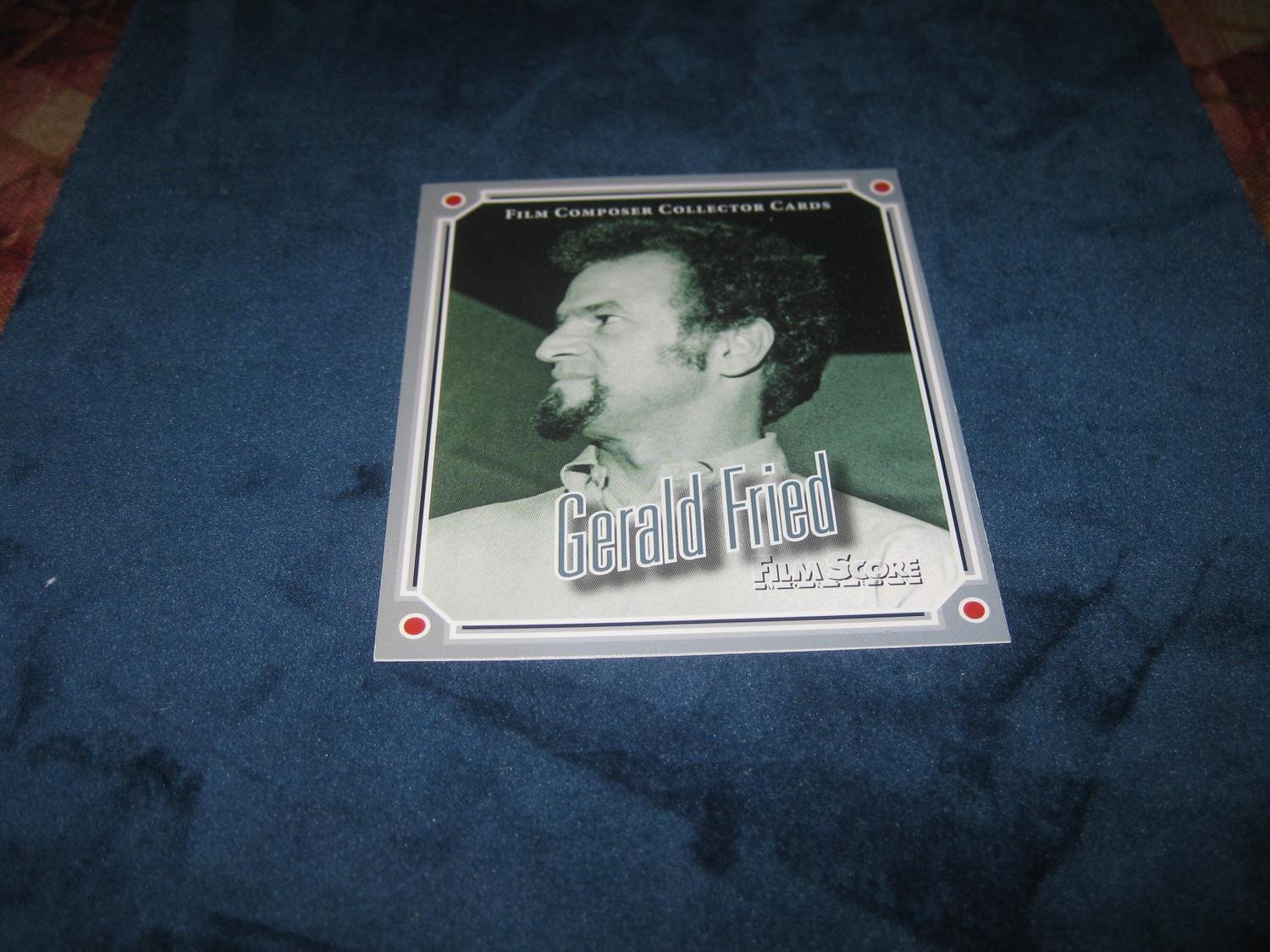 GERALD FRIED-SAMLARKORT FRÅN FSM | Köp på Tradera (574158258)