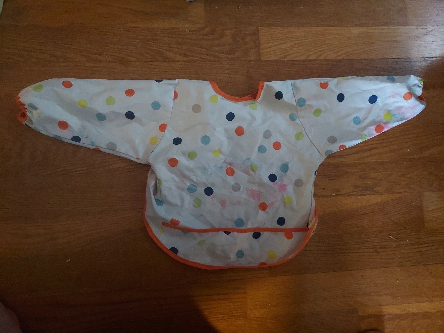 Haklapp med Ärmar + Prickar Barn PVC Längd ca 3.. | Köp på Tradera ...