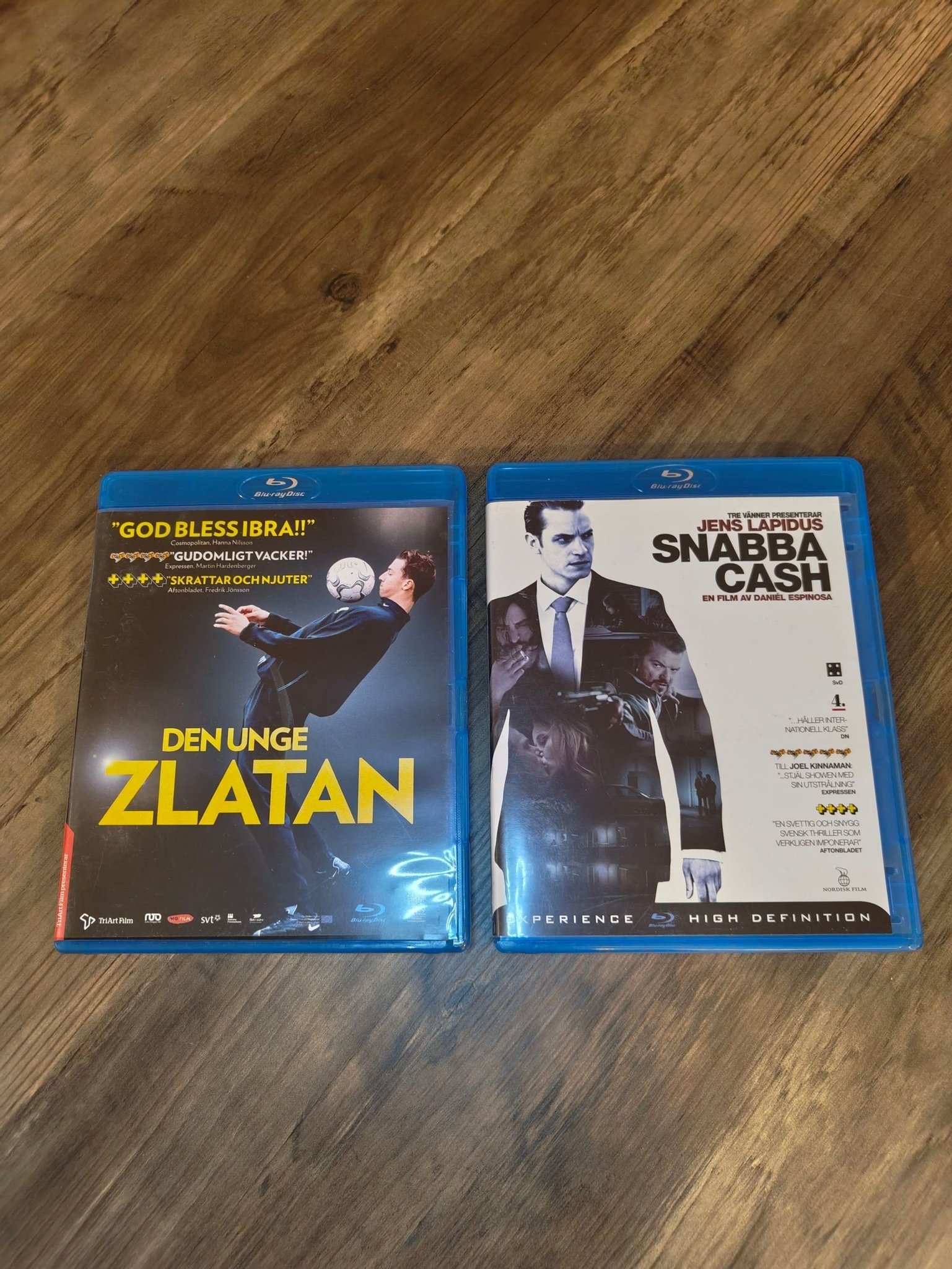 Snabba Cash & Unge Zlatan Blu-ray | Köp på Tradera (713365904)