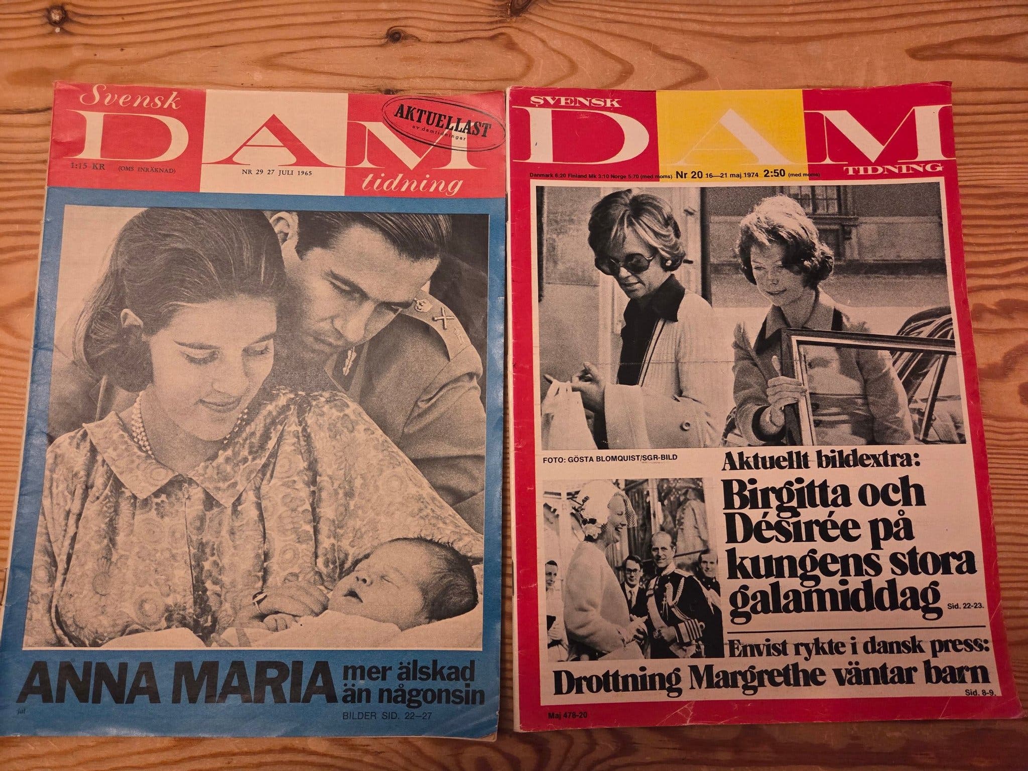 Se produkter som liknar Veckotidningar: Svensk Damtid.. på Tradera ...