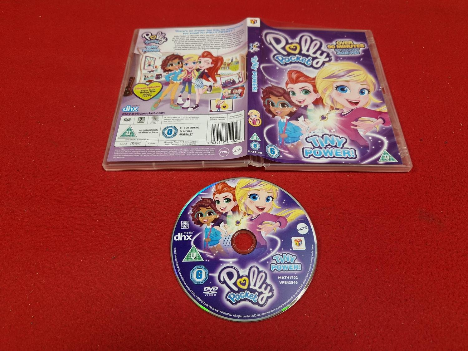 POLLY POCKET TINY POWER till DVD | Köp från game-world på Tradera ...