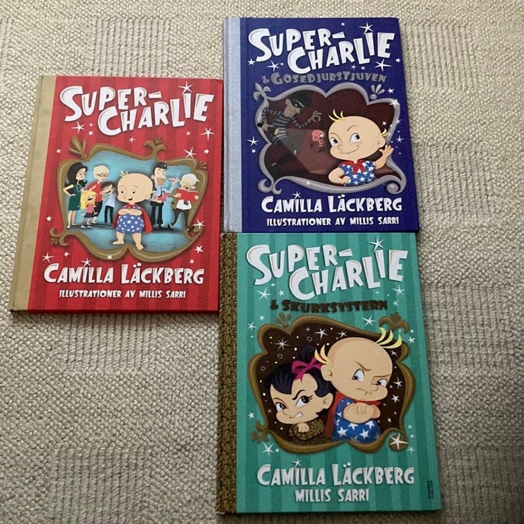 Super-Charlie- tre böcker av Camilla Läckberg | Köp på Tradera (657236215)