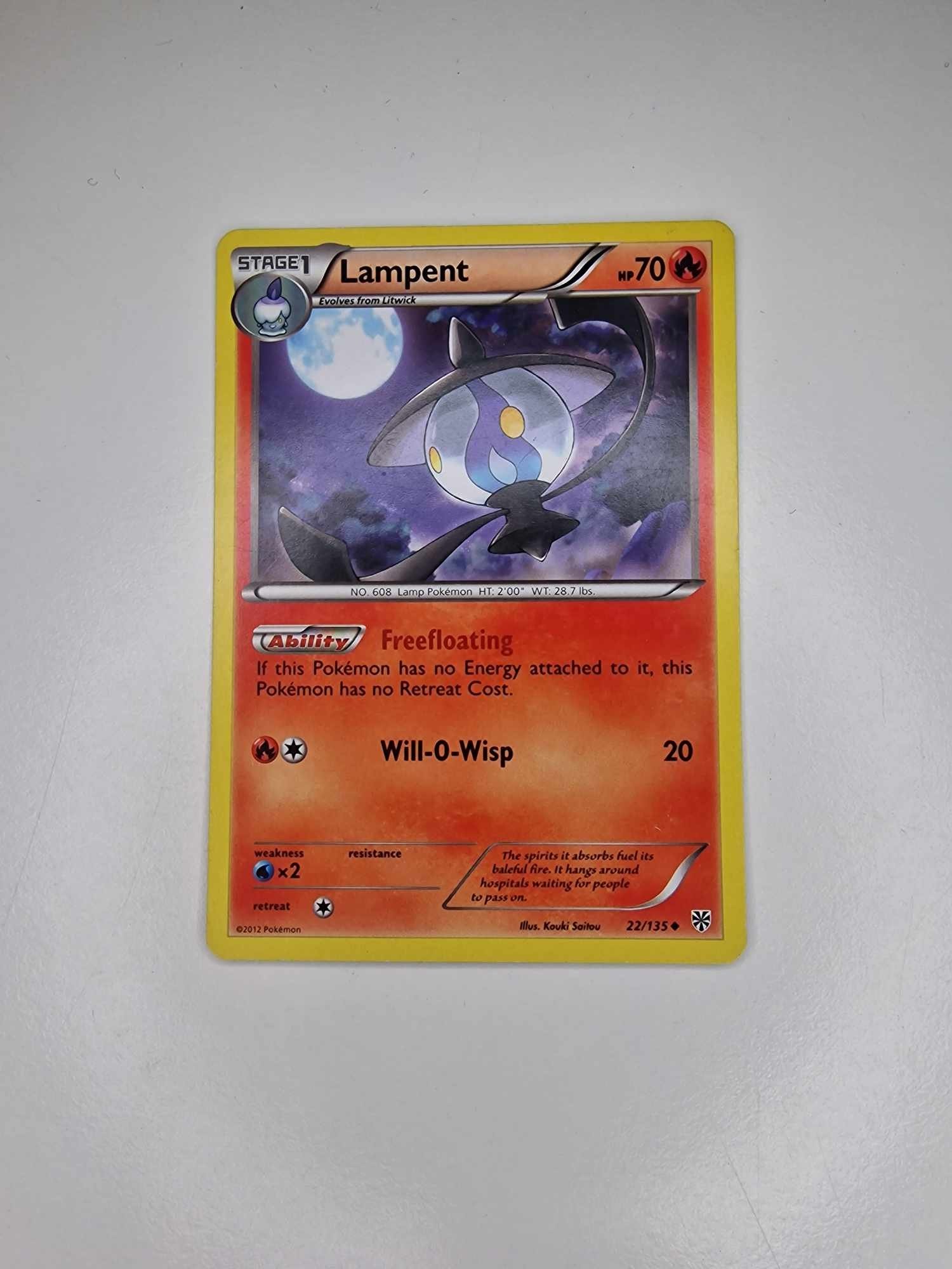 Pokémon Lampent 22/135 | Köp på Tradera (665271136)