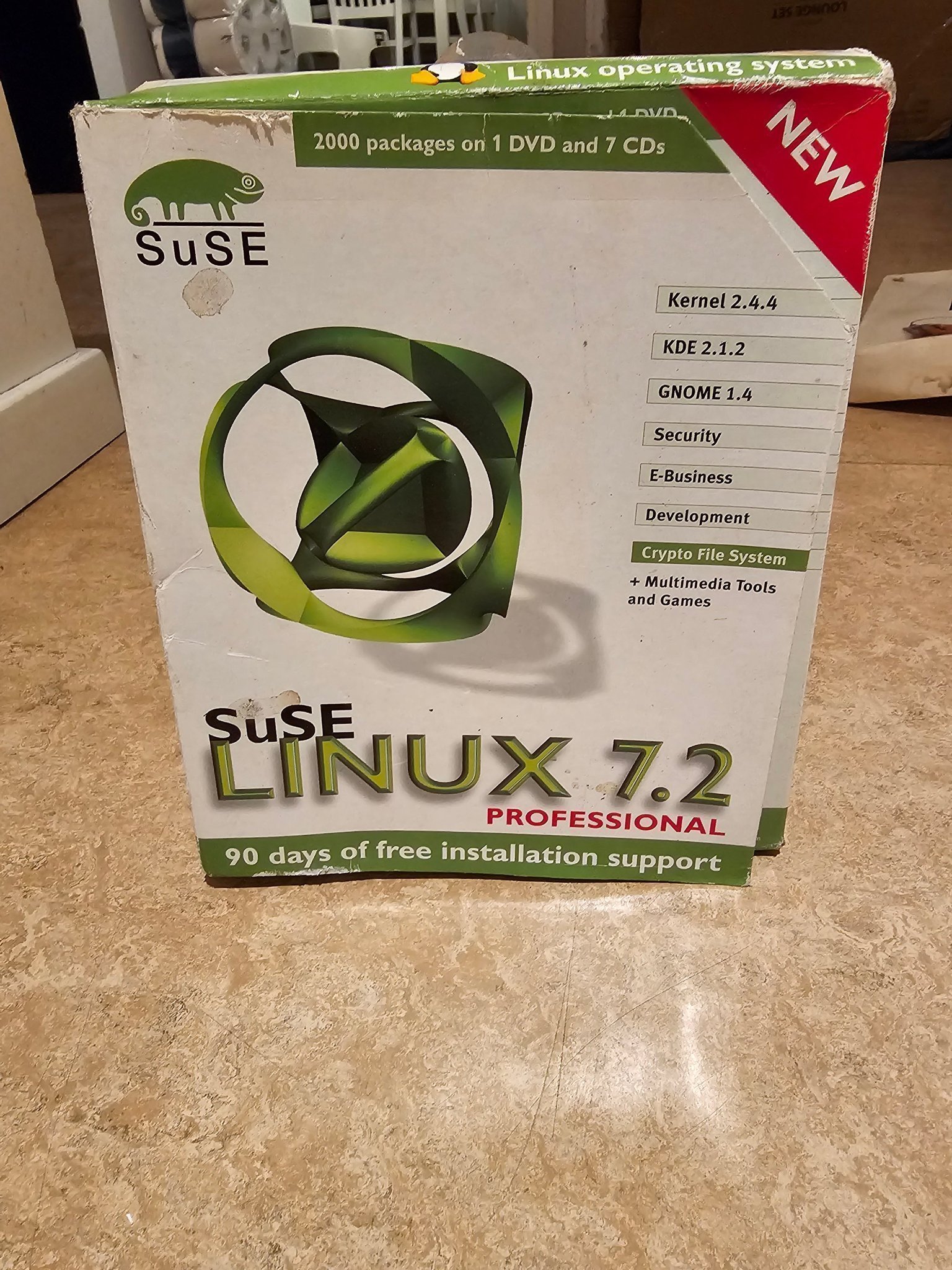 SuSE Linux 7.2 Professional | Köp på Tradera (701936135)