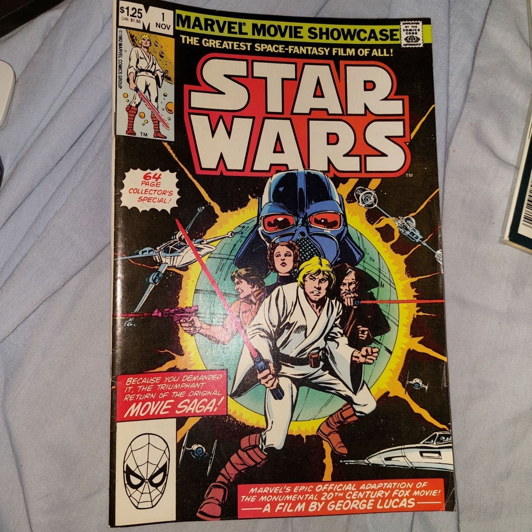 Marvel Movie Showcase: Star Wars 1982 #1 Novemb.. | Köp på Tradera ...