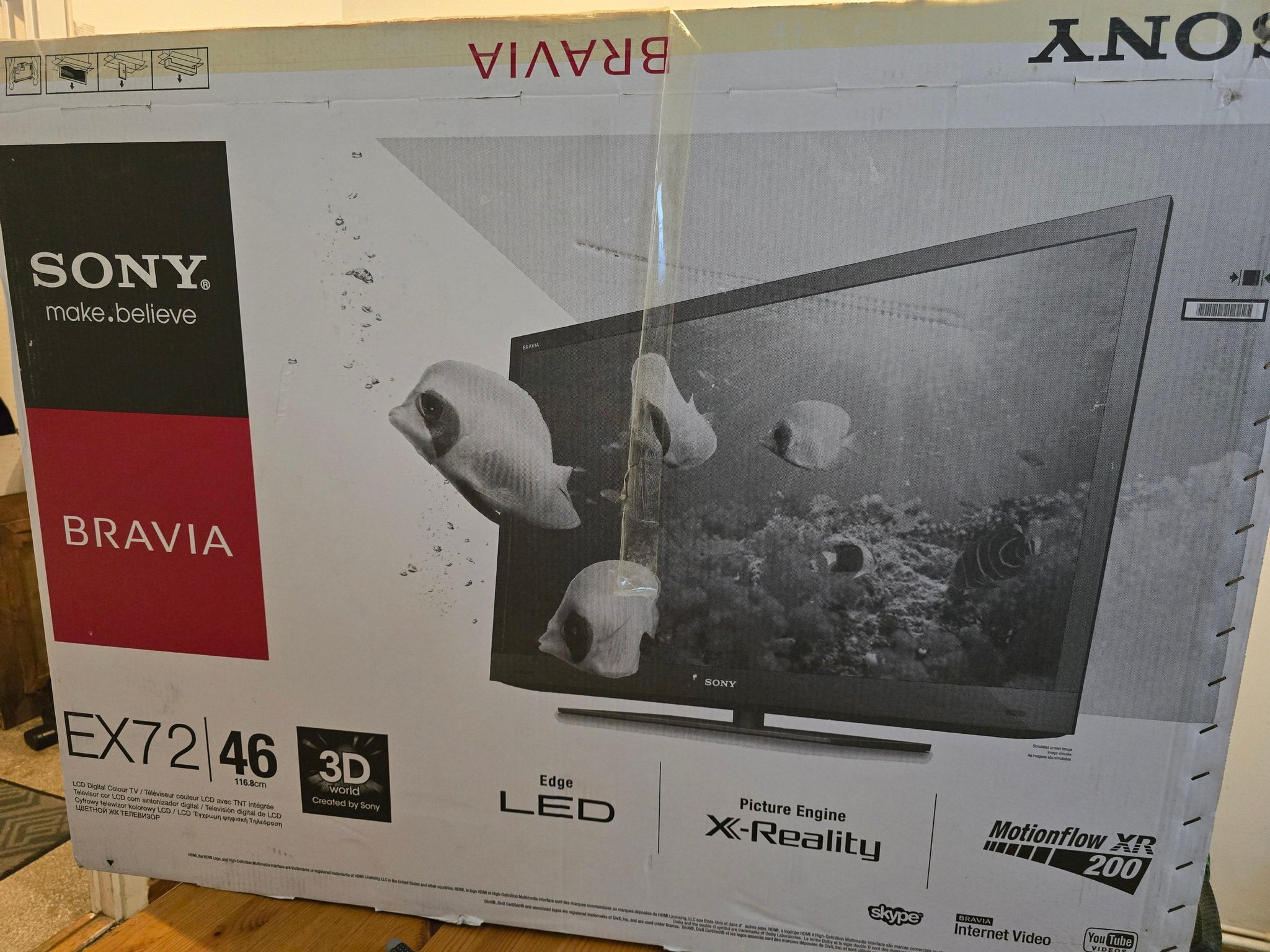 Se produkter som liknar Sony Bravia EX72 46 tum 3D Ed.. på Tradera ...