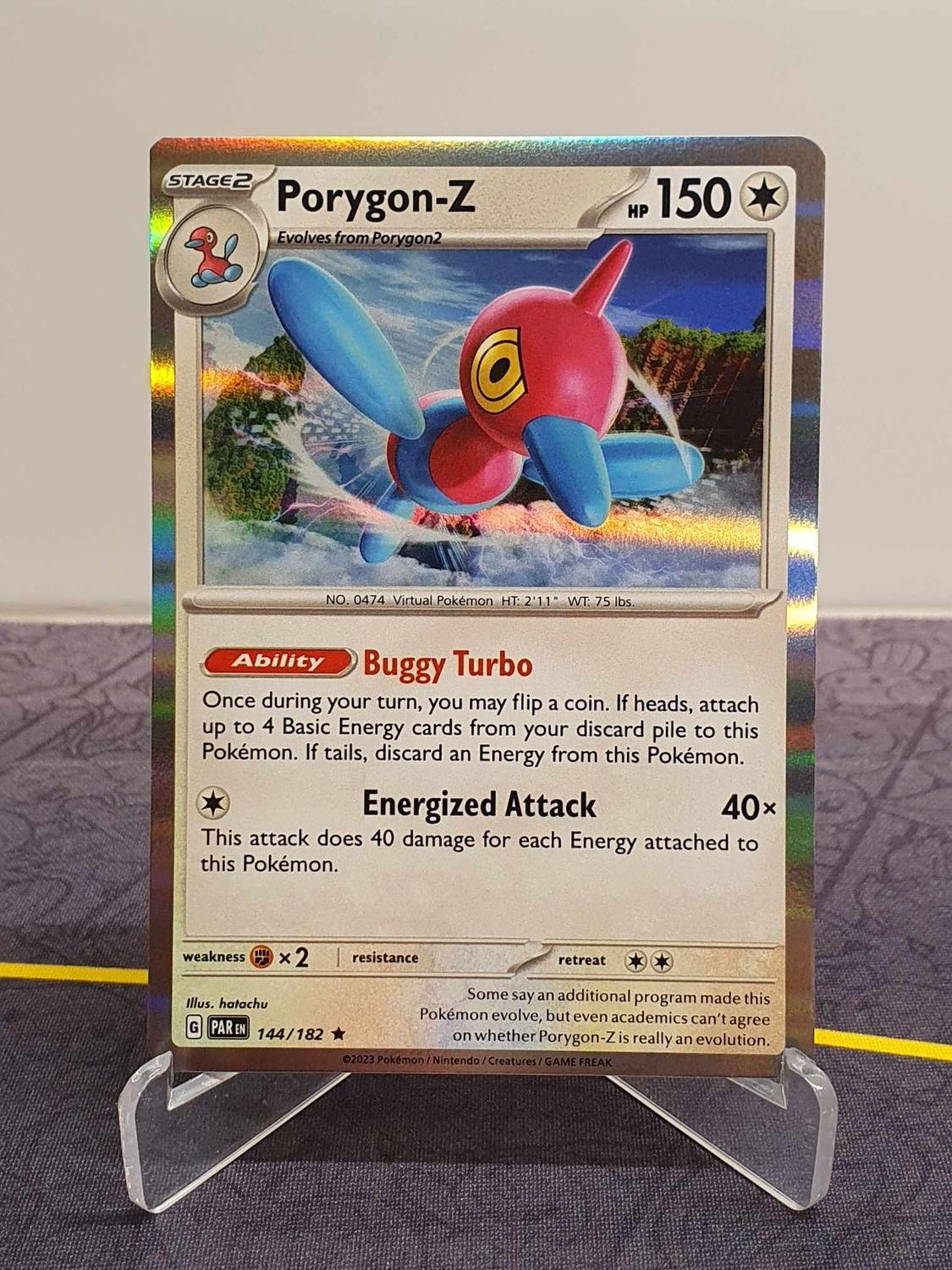 PORYGON-Z 144/182 - Holo Rare - Paradox Rift - .. | Köp på Tradera ...