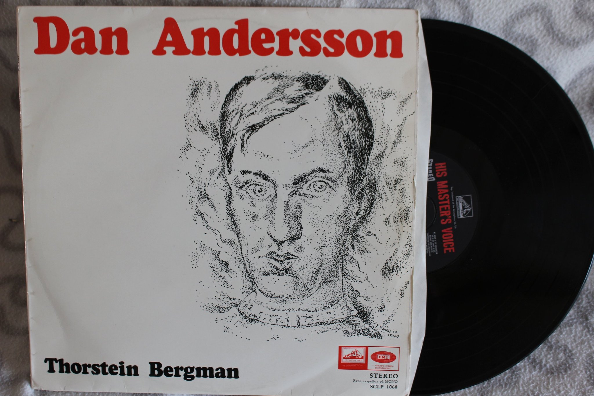 LP, Thorstein Bergman, (Dan Andersson) | Köp på Tradera (679906970)