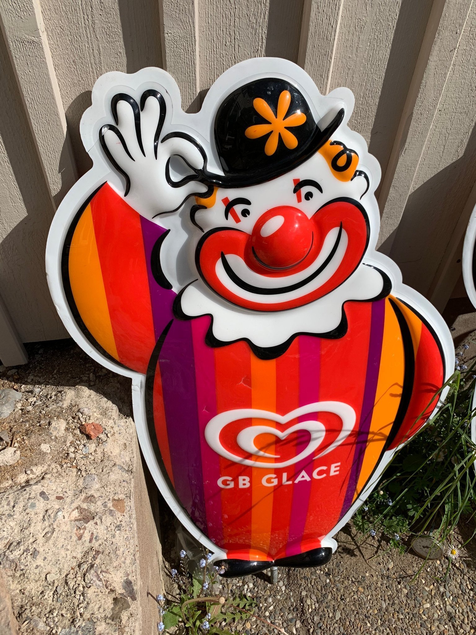 Gb Glace Reklamskylt I Plast Gb Glass 407055294 ᐈ Köp På Tradera