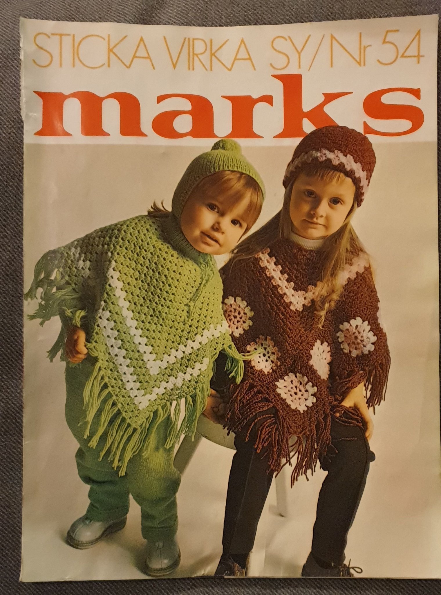 Sticka virka sy Marks Nr.54 tidning Stick- och .. | Köp på Tradera ...