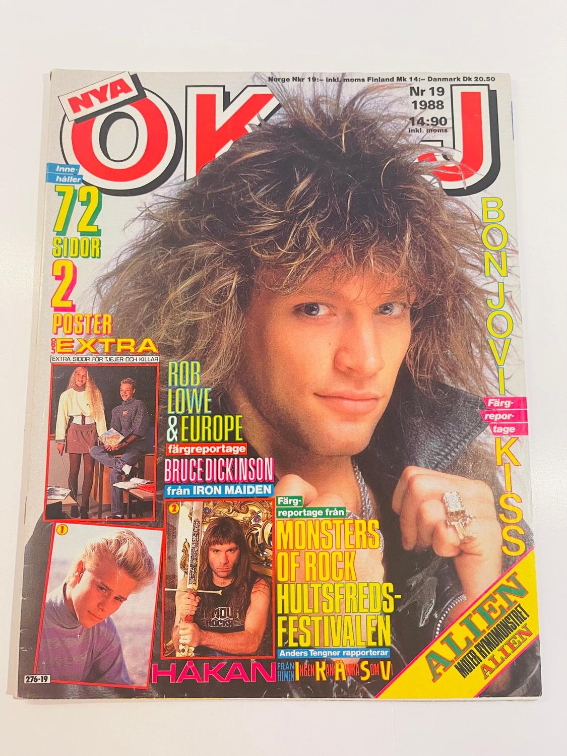 Tidningen OKEJ ! Nr 19 - 1988 . | Köp på Tradera (580023685)