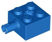Lego Brick, Modified 2 x 2 with Pin and Axle Ho.. | Köp på Tradera ...