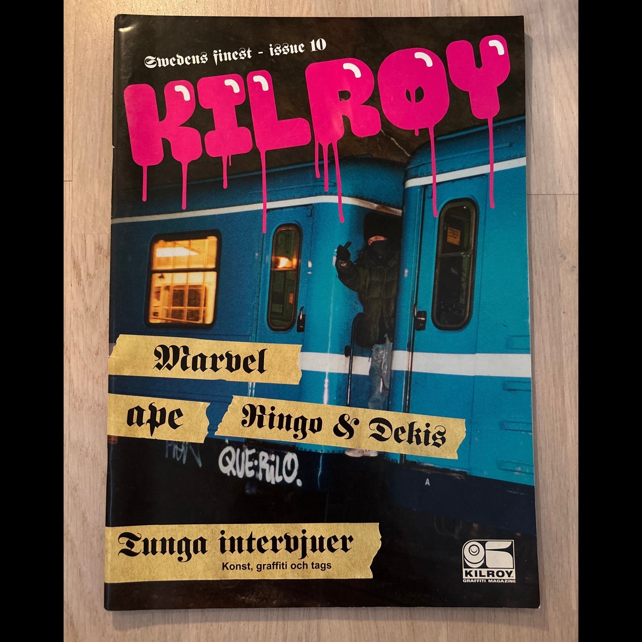 Kilroy Magazine #10 – RARE – Marvel Ape Ringo D.. | Köp på Tradera ...