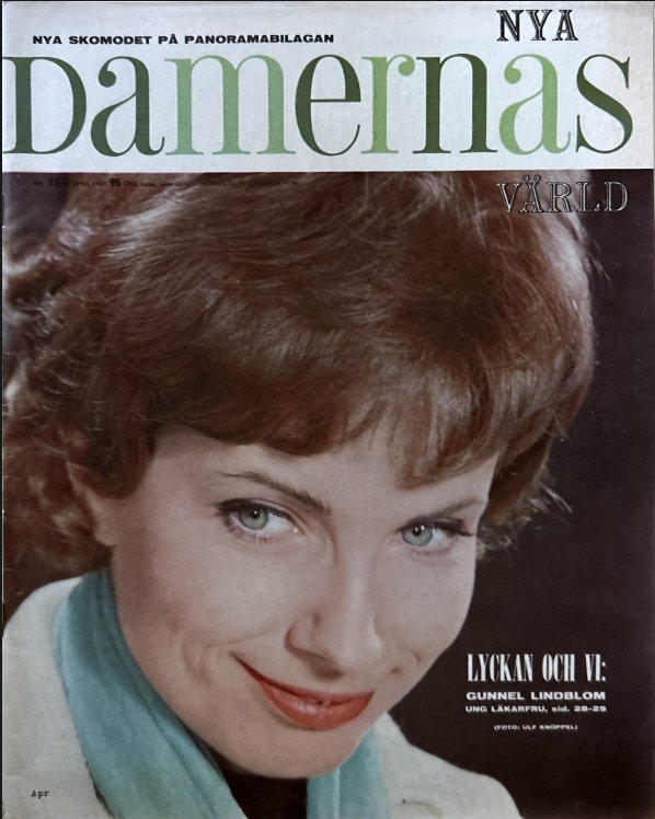 DV 15 1961 Gunnel Lindblom, Carl Gemzell, Ketty.. | Köp på Tradera ...