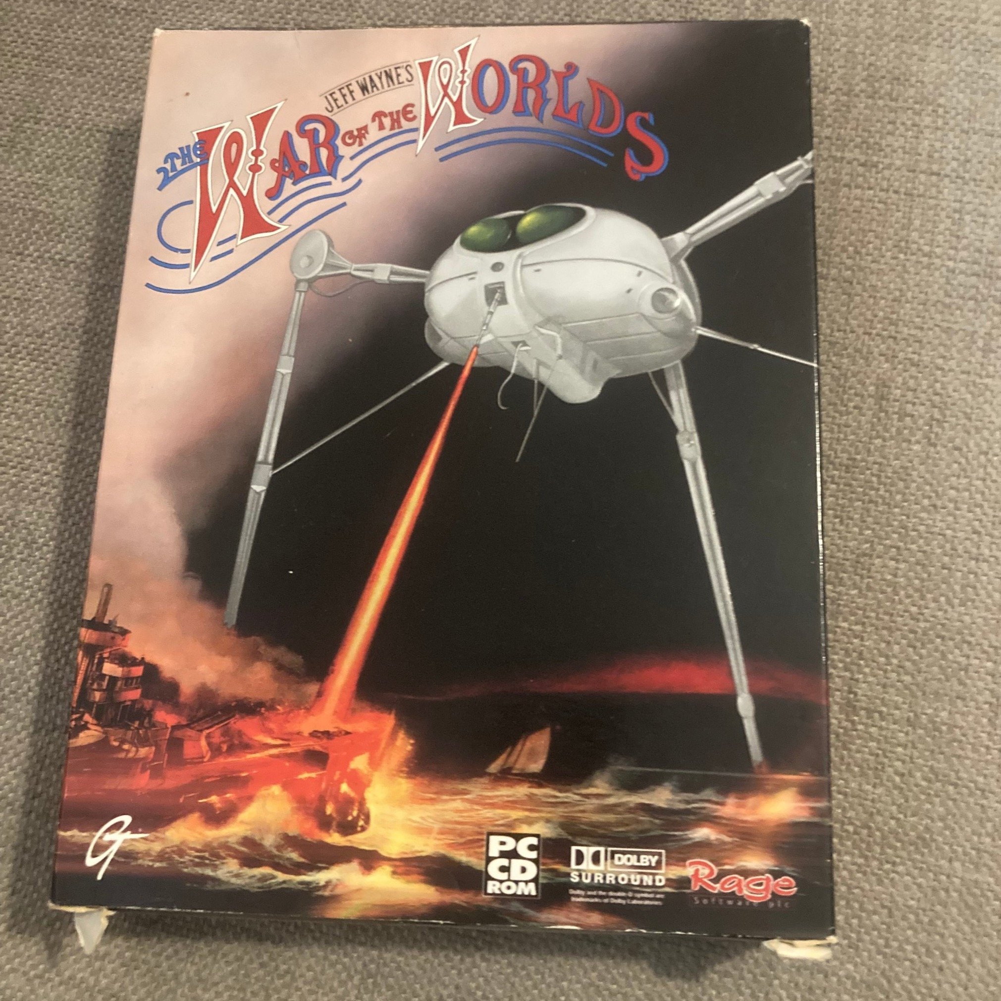 Dataspel retro | Jeff Waynes The War of the Wor.. | Köp på Tradera ...