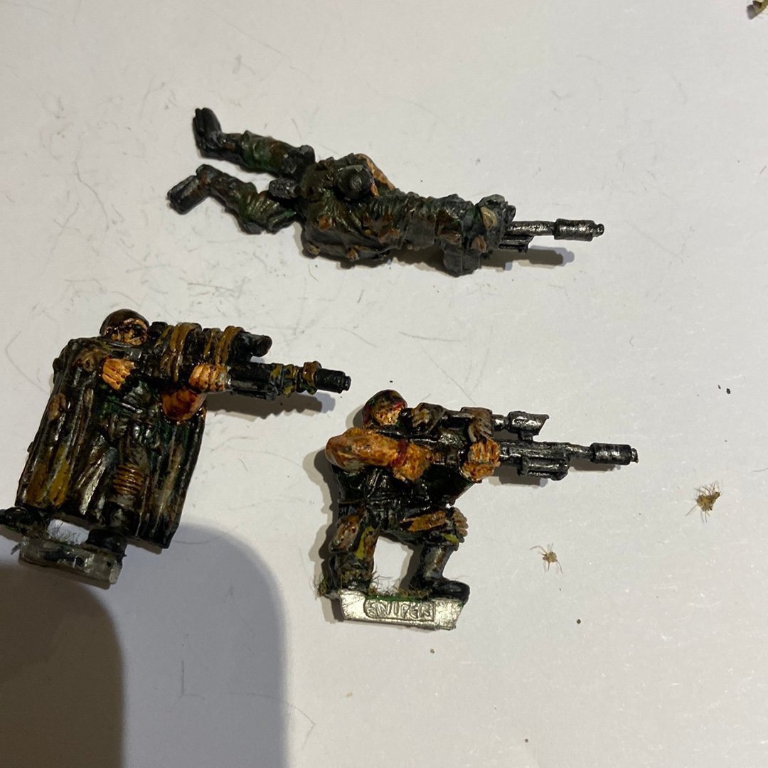 Imperial guard IG warhammer 40 000 40 K . Tre s.. | Köp på Tradera ...