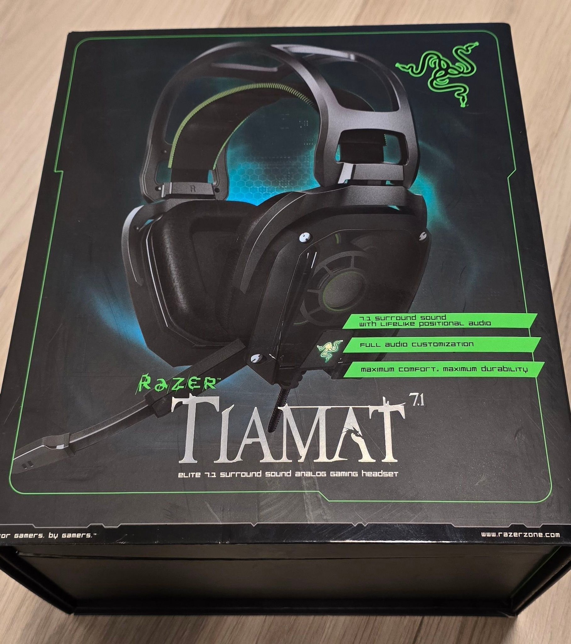 Razer Tiamat 7.1 Elite Surround Sound Analog Ga.. | Köp på Tradera ...