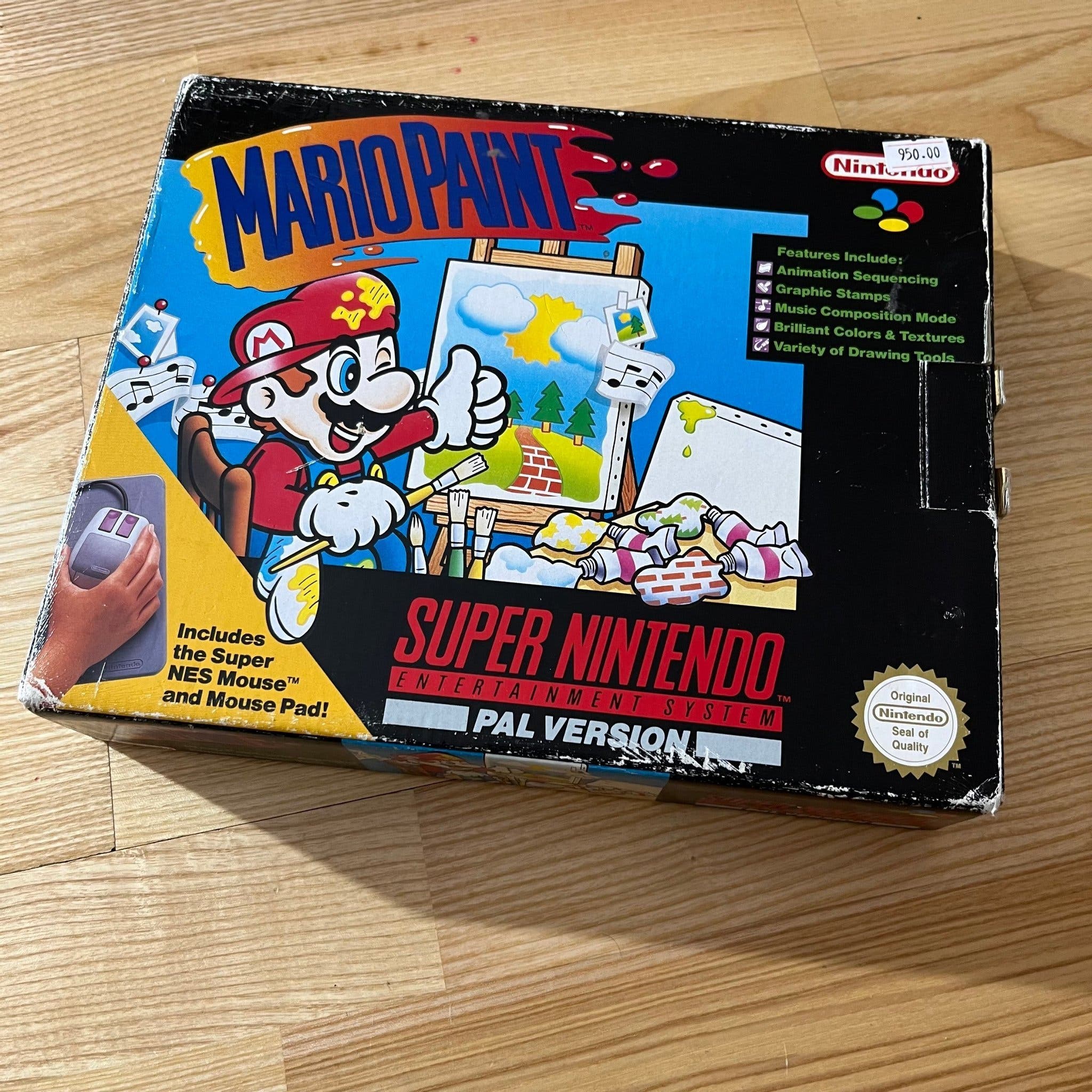 Se produkter som liknar Mario Paint Super Nintendo SN.. på Tradera ...