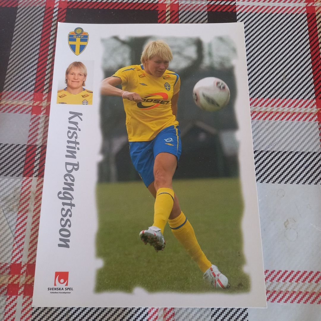 Se produkter som liknar Bild damlaget som vykort med .. på Tradera ...