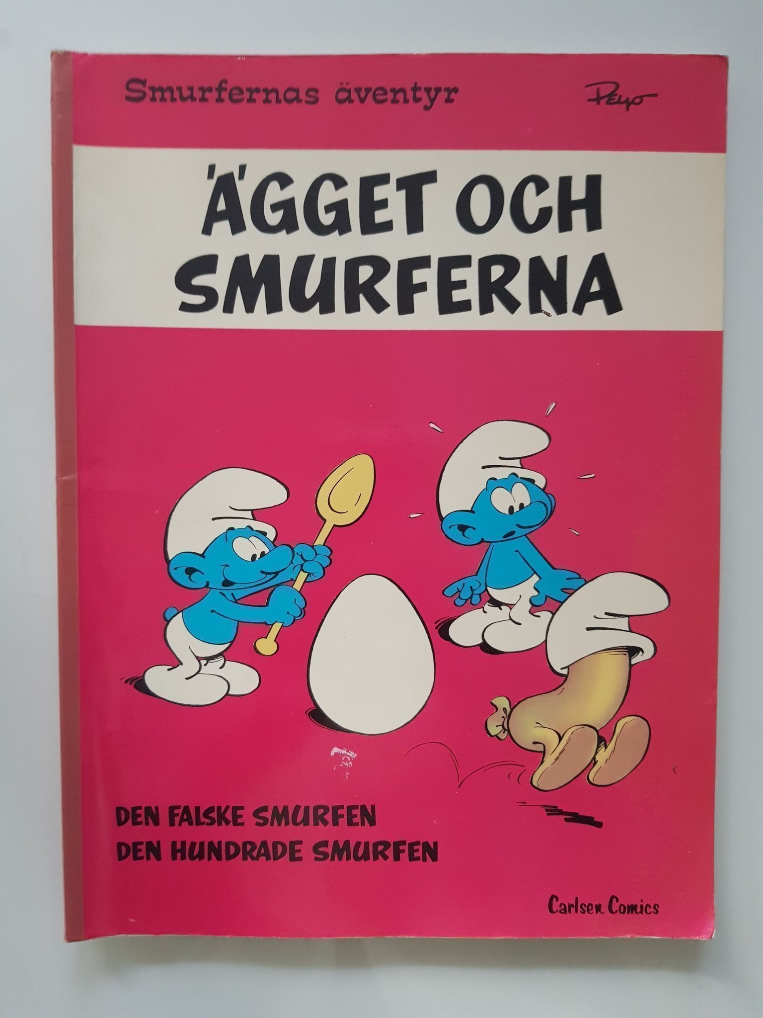 Smurfernas äventyr: Ägget och Smurferna - Peyo | Köp på Tradera (709503407)
