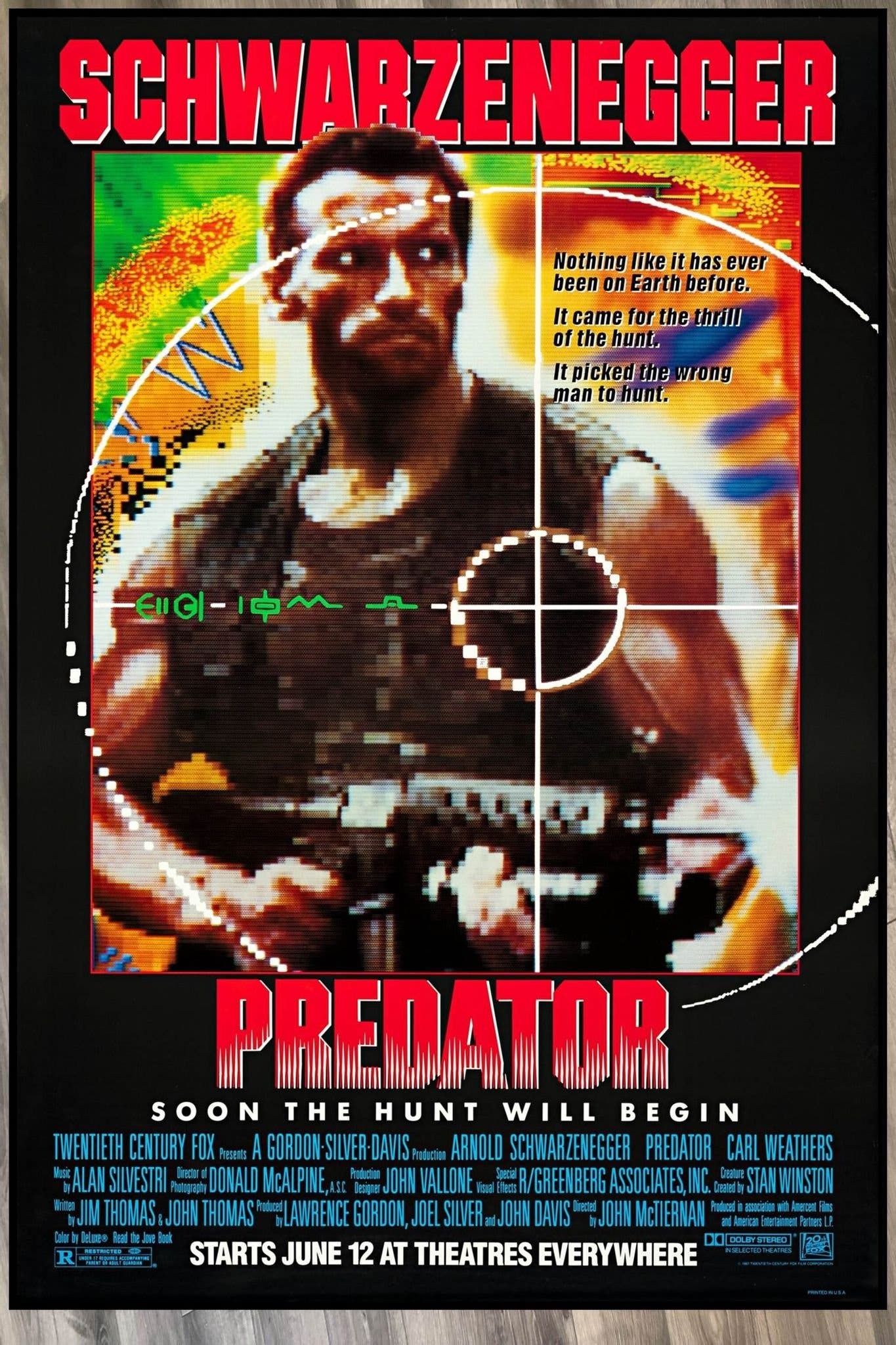 Se produkter som liknar PREDATOR 1987 POSTER på Tradera (692672010)