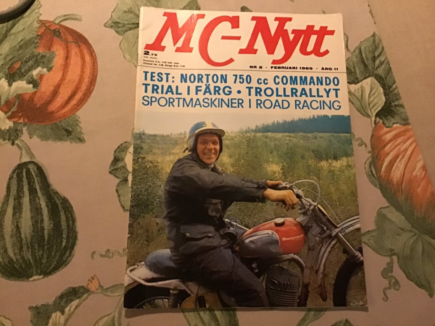 MC NYTT NR 2 1969 NORTON 750,TROLLRALLYT,TRAIL,.. | Köp på Tradera ...