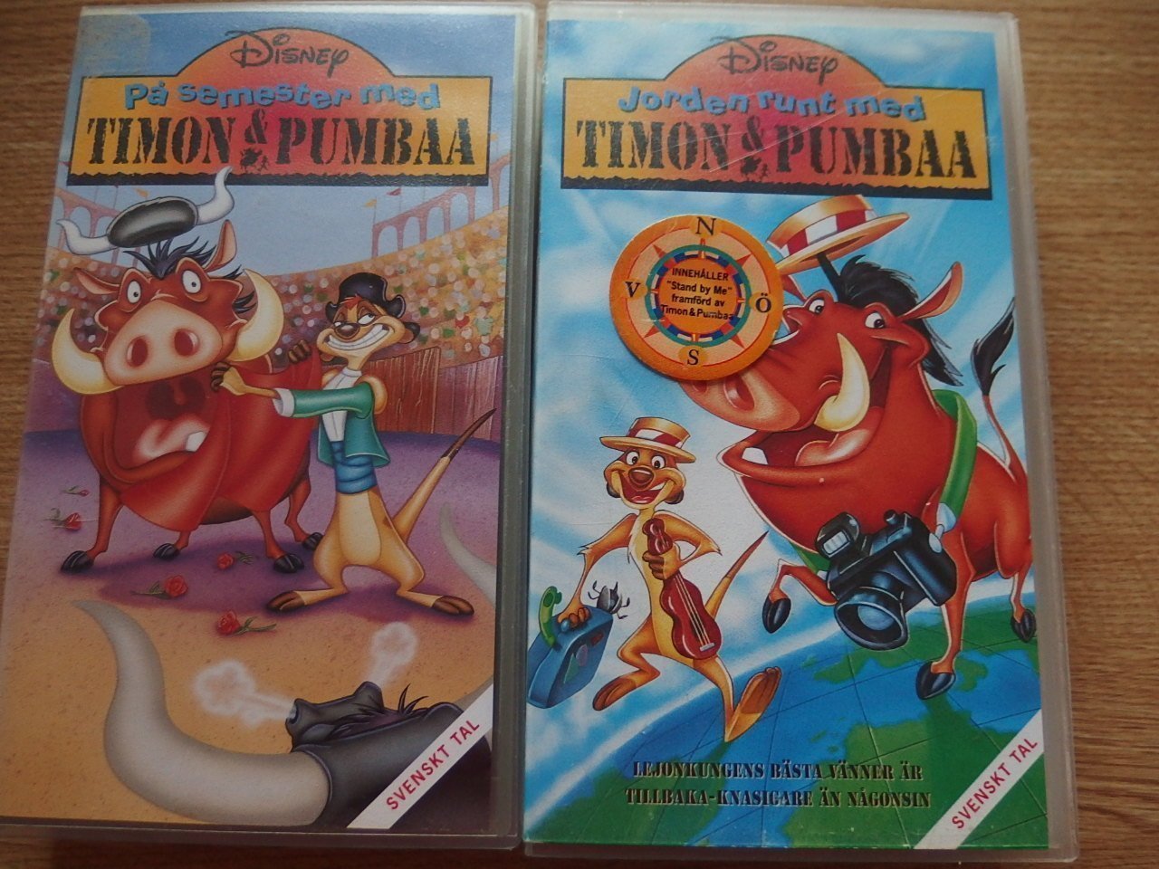 2 st filmer VHS Timon & Pumbaa | Köp på Tradera (691380823)