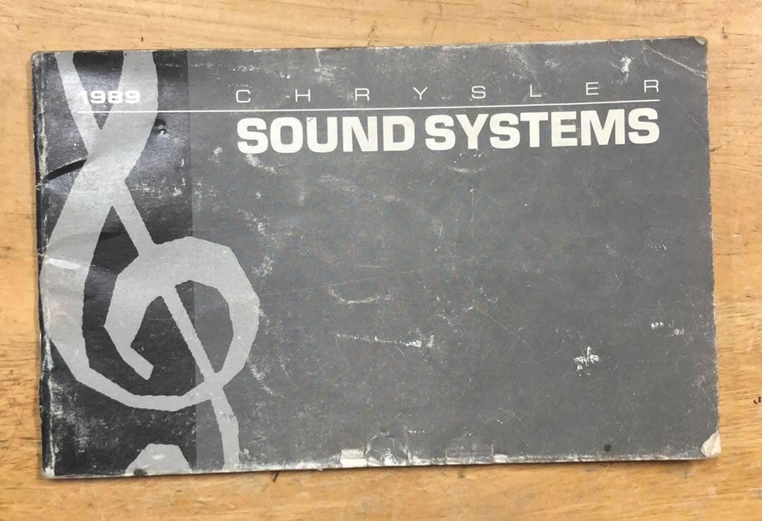 1989 Chrysler Sound Systems | Köp på Tradera (669177571)