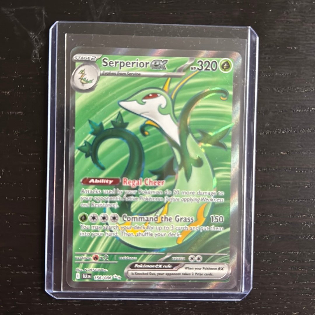 Pokémon TCG Serperior EX 156/086 Full Art Ultra.. | Köp på Tradera (698889458)