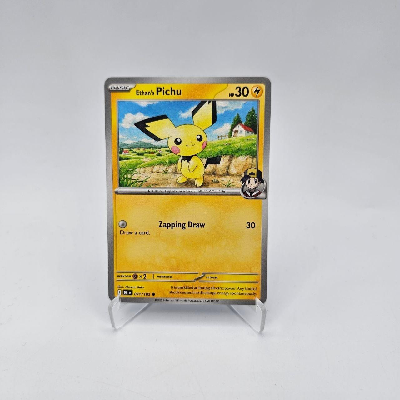 Ethan's Pichu 071/182 Destined Rivals, Pokémon .. | Köp på Tradera ...