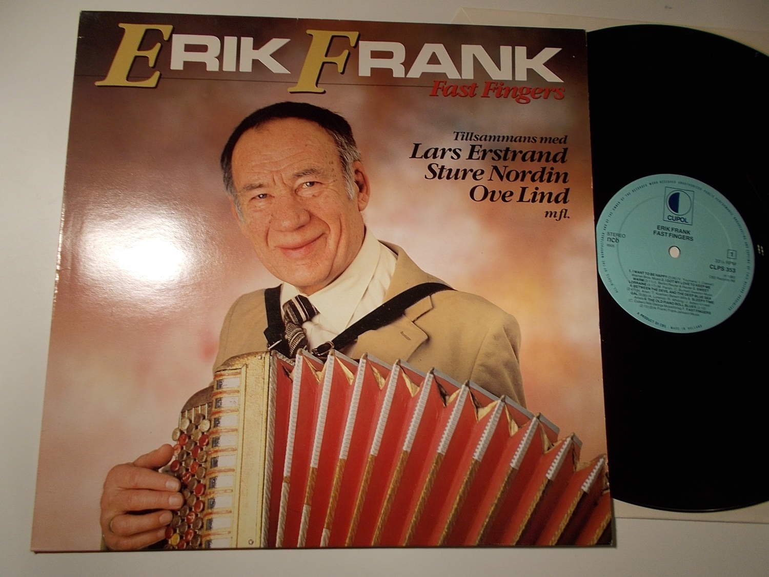 ERIK FRANK - Fast fingers, LP.. | Köp från swedishvinyl på Tradera ...