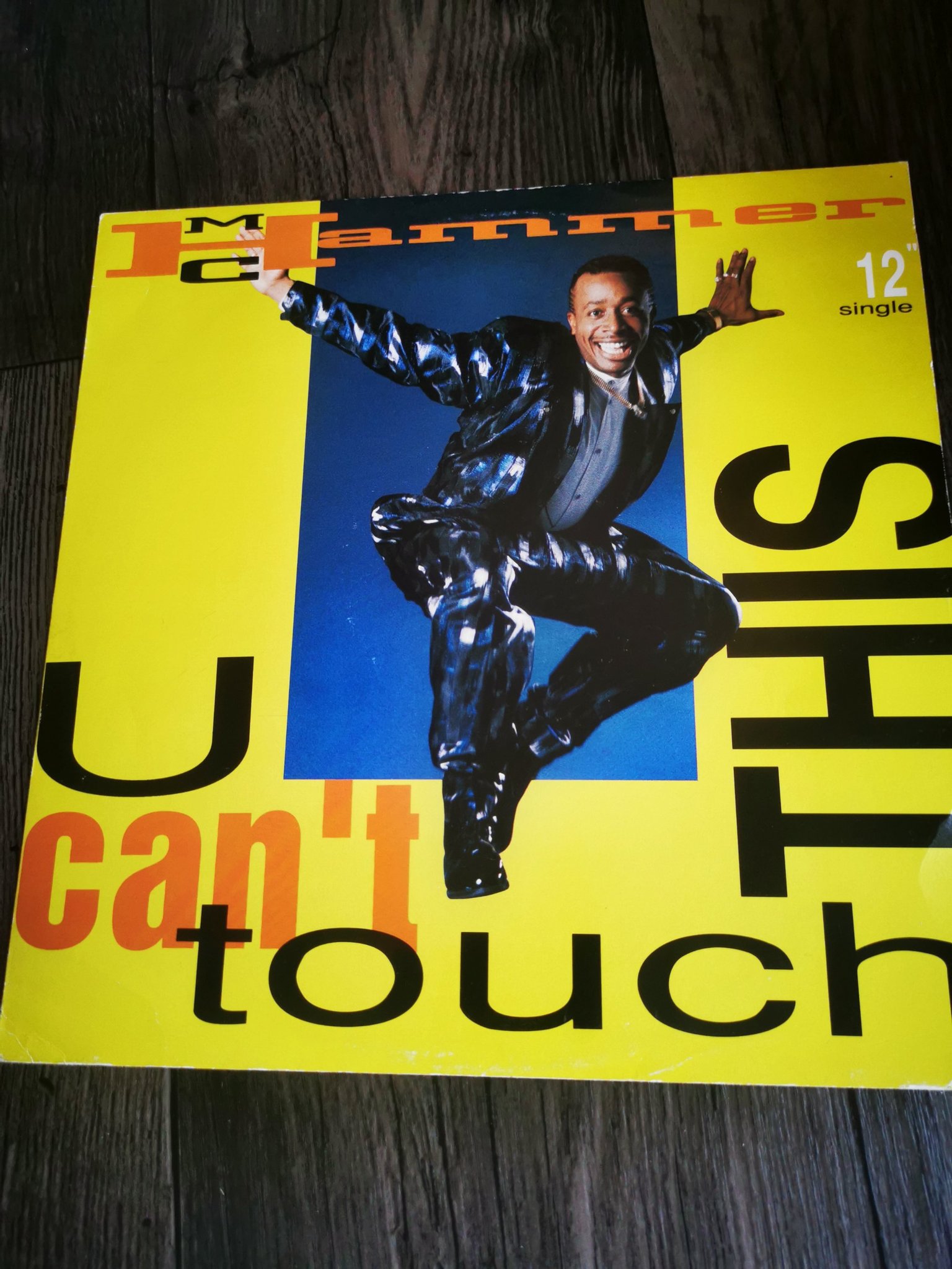 MC Hammer - U Can't Touch This 12" Vinyl Singel | Köp på Tradera ...