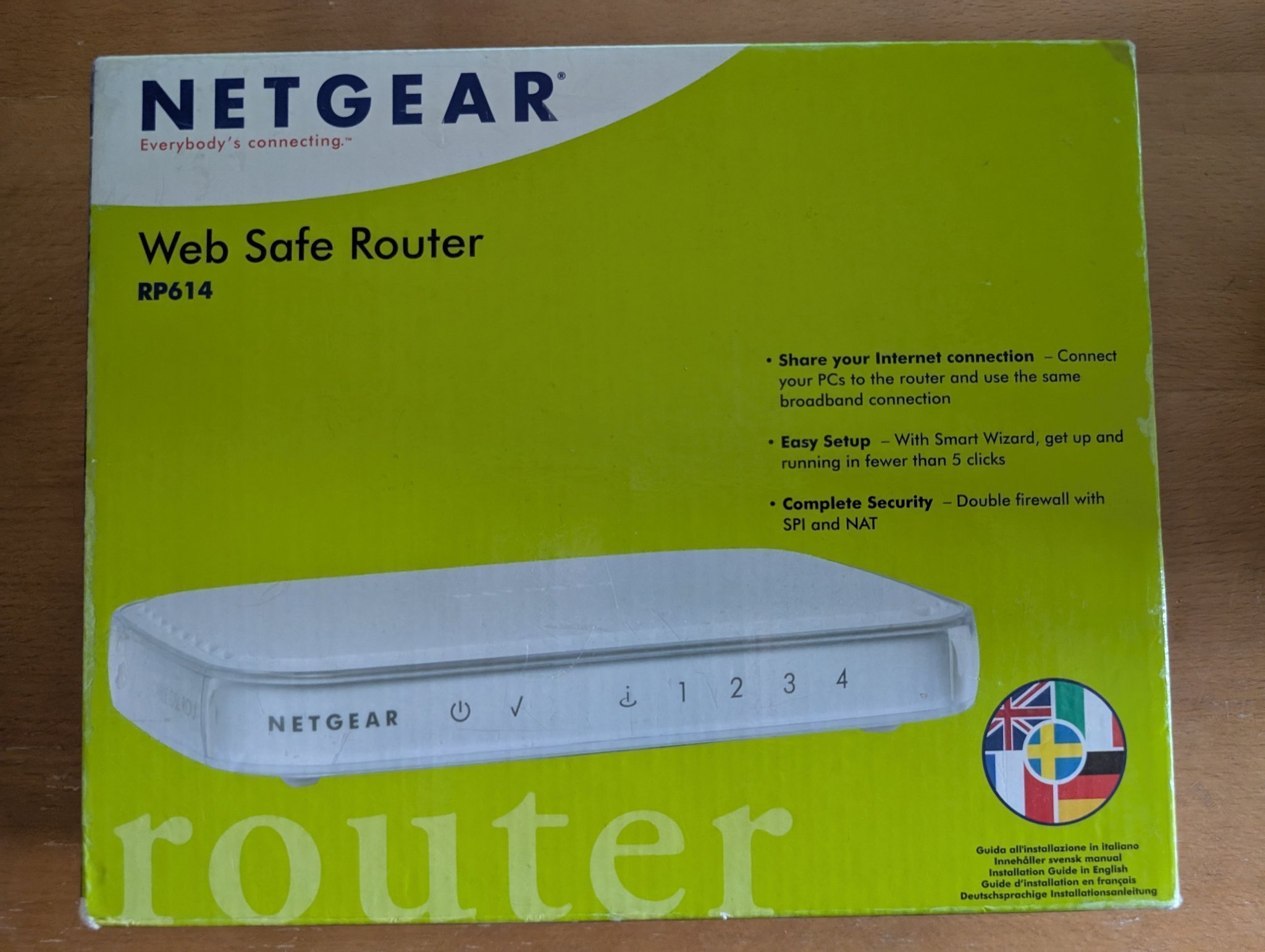 Netgear Web Safe Router RP614 v3 | Köp på Tradera (709020831)