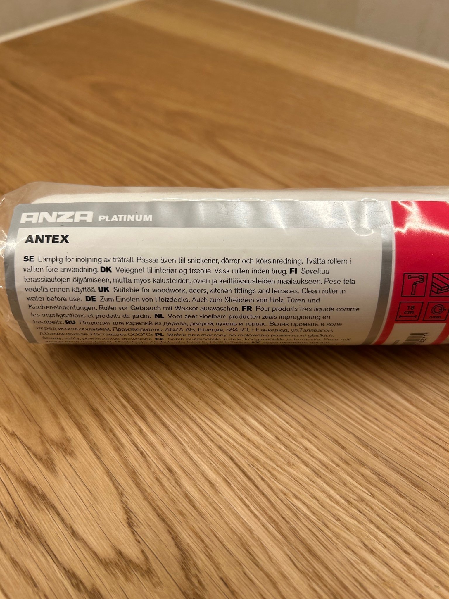 Anza Platinum Antex Träolja Roller 18 cm | Köp på Tradera (710799904)