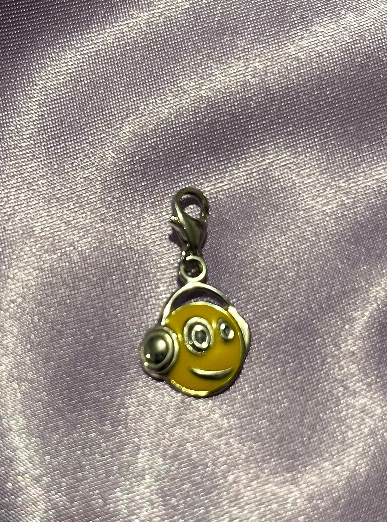 Kraftig smiley Berlock i rådinerat 925 sterling.. | Köp på Tradera ...