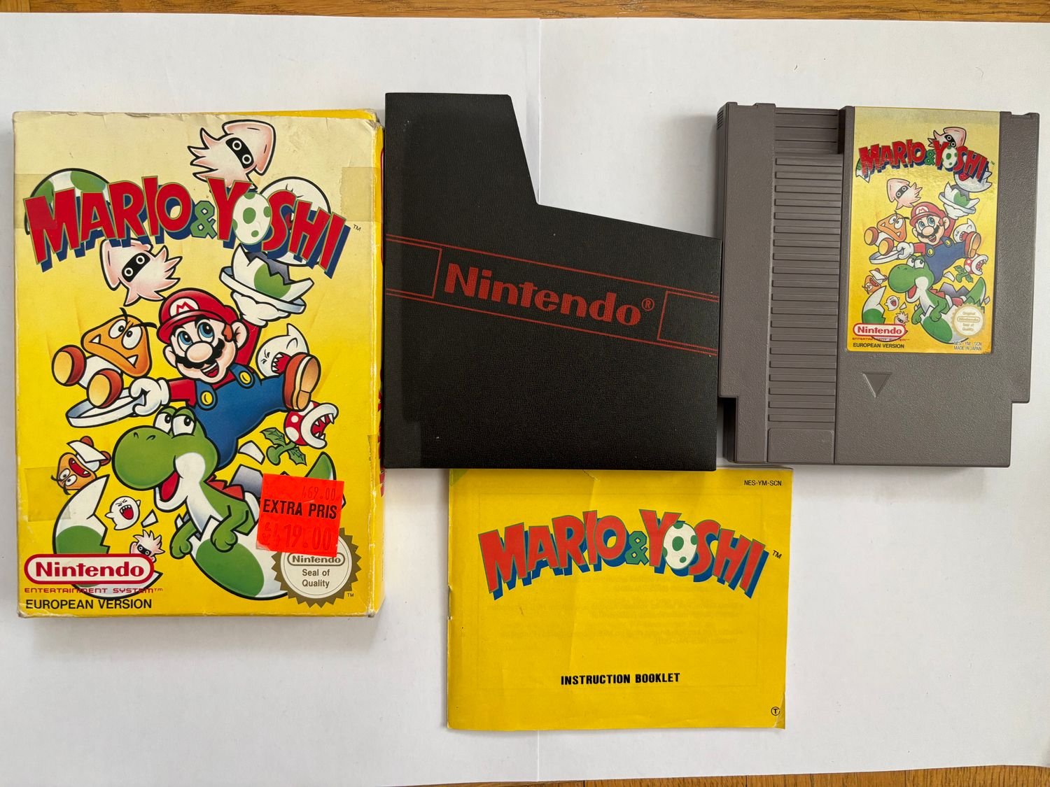 Nintendo 8-bit NES Mario & Yoshi.. | Köp från Spelerill på Tradera ...