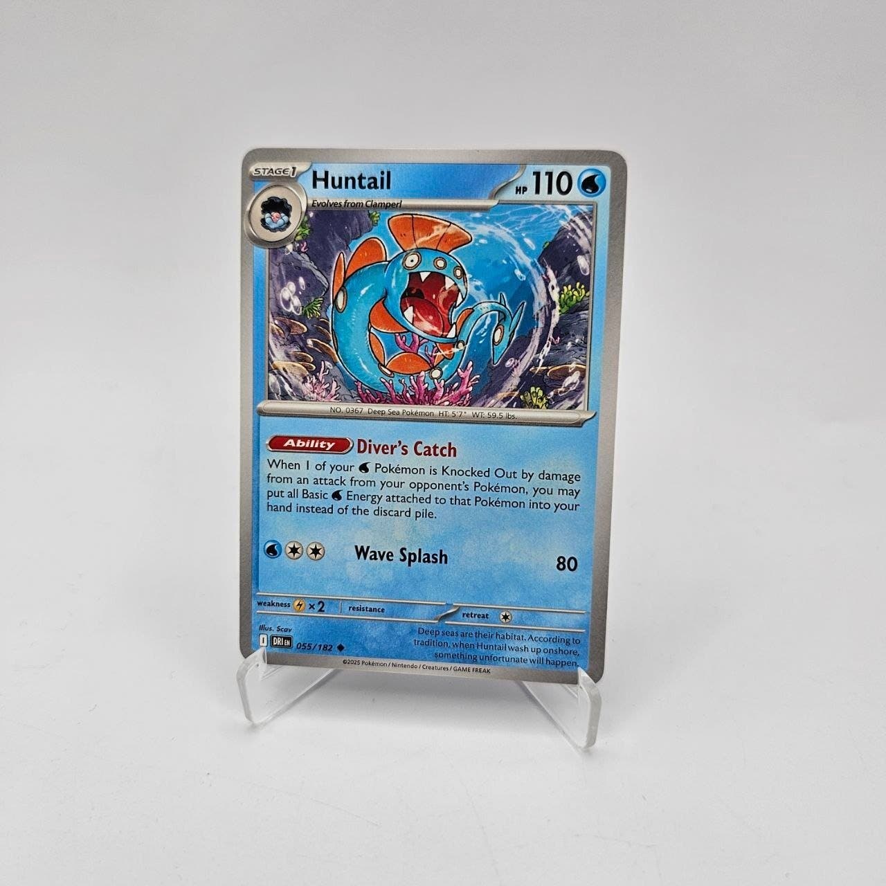 Huntail 055/182 Destined Rivals, Pokémon TCG 2025 | Köp på Tradera ...