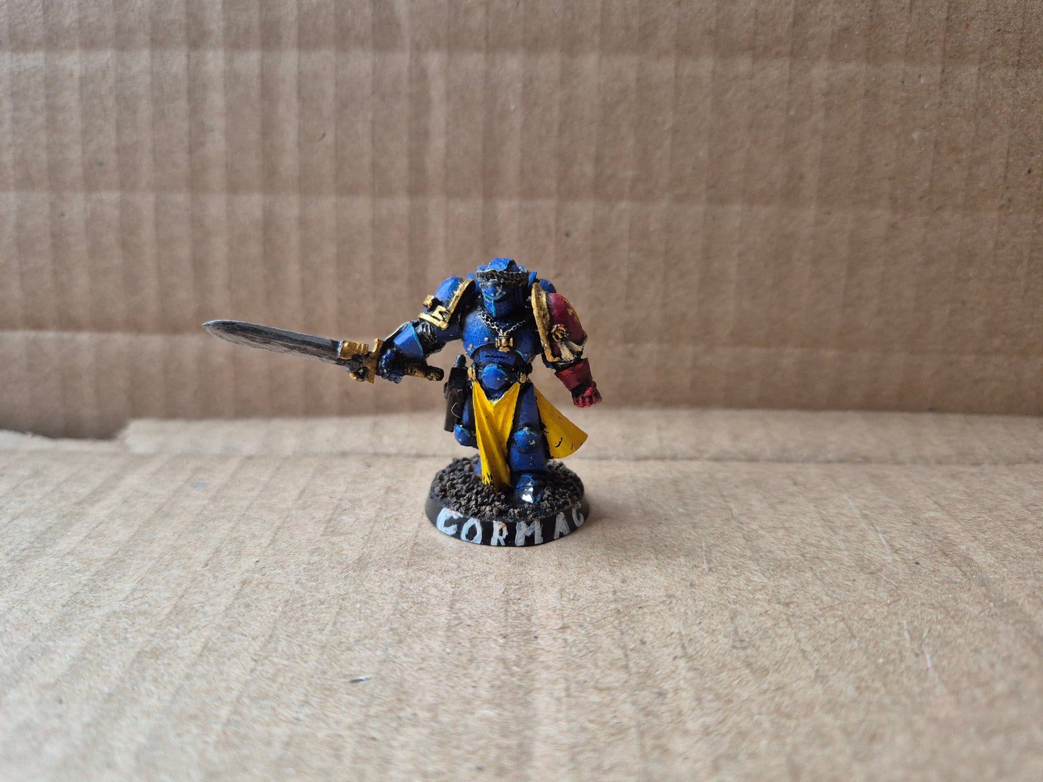 Warhammer 40k Space Marine Kitbash Emperors Cha.. | Köp på Tradera ...