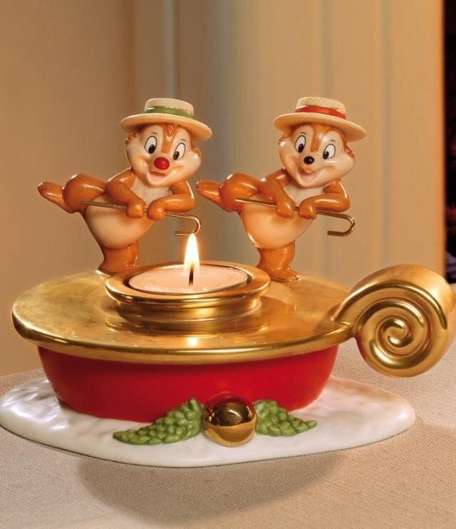 Fyrklövern disney - Ljusstake piff och puff | Barnebys