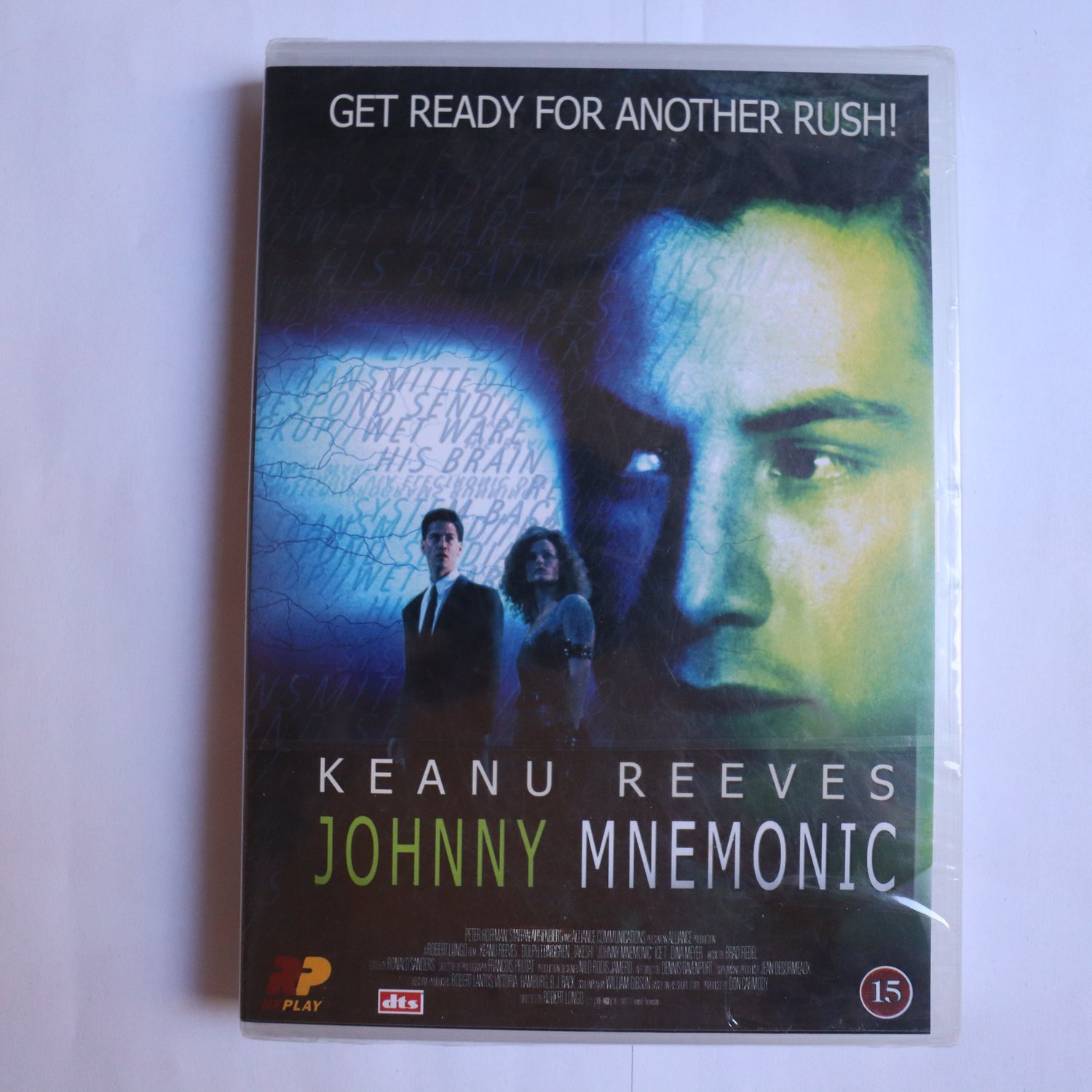 JOHNNY MNEMONIC - KEANU REEVES - NY INPLASTAD (.. | Köp på Tradera ...
