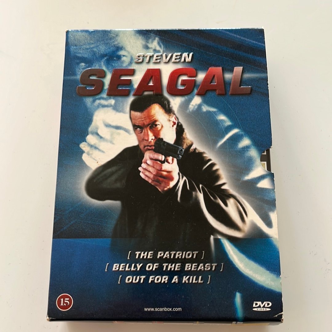 Steven Seagal - BOX / The Patriot / Belly of th.. | Köp på Tradera ...