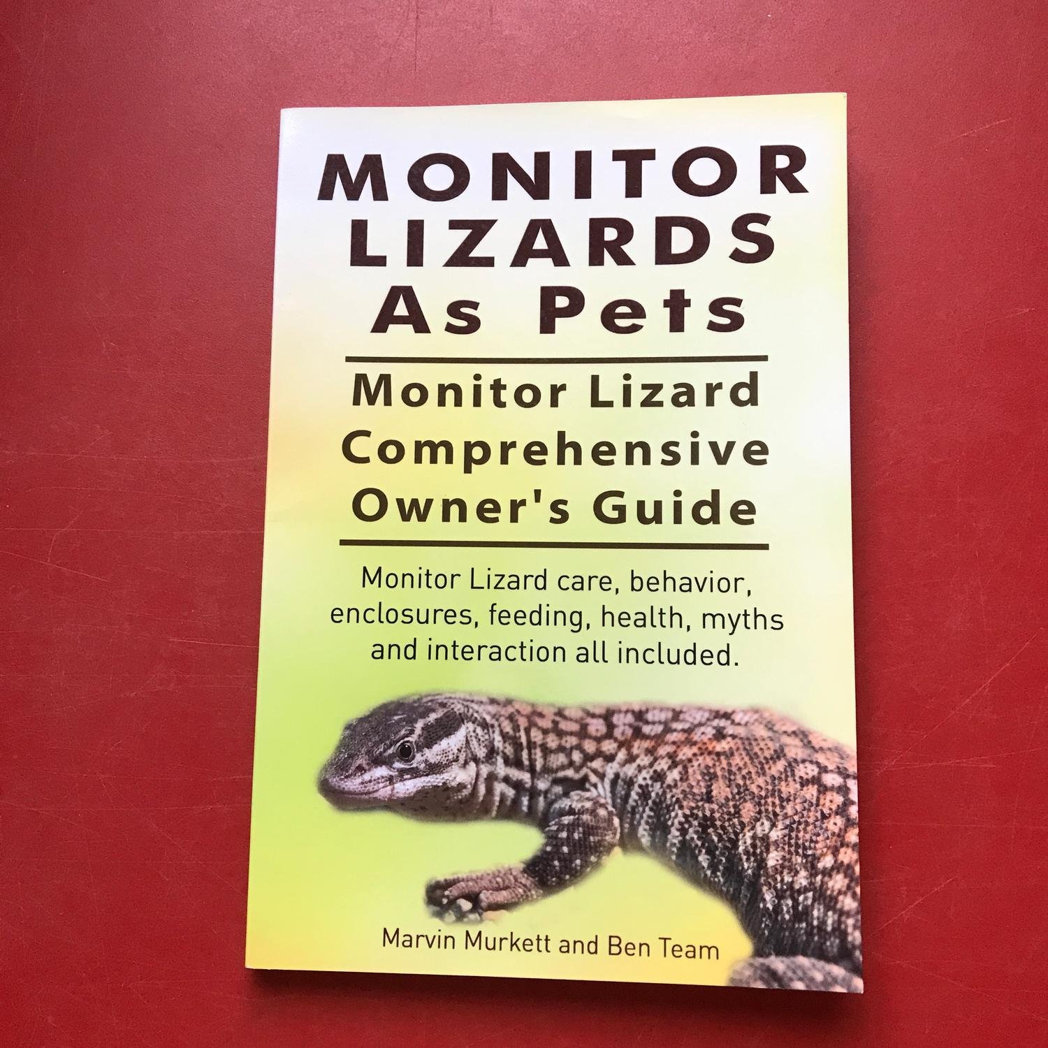 MONITOR LIZARDS AS PETS Marv.. | Köp från Haldins_Hylla på Tradera ...