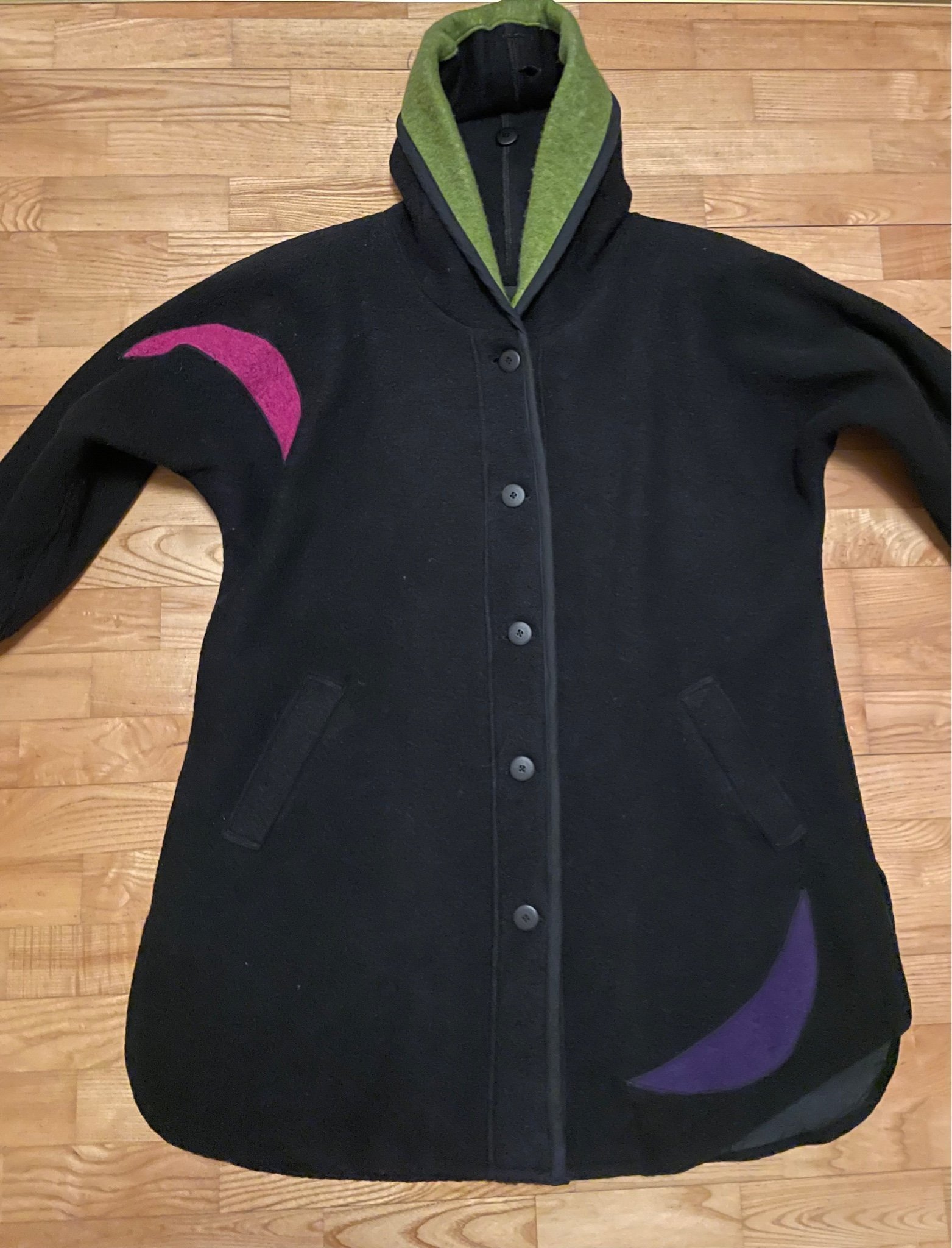 Otroligt välsydd kappa av egen design. Stl Larg.. | Köp på Tradera ...