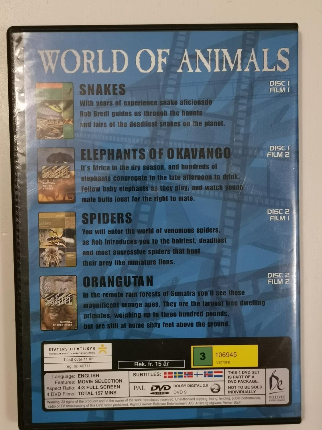 WORLD OF ANIMALS - 2 DISC DVD - SV.. | Köp från Finelle på Tradera ...