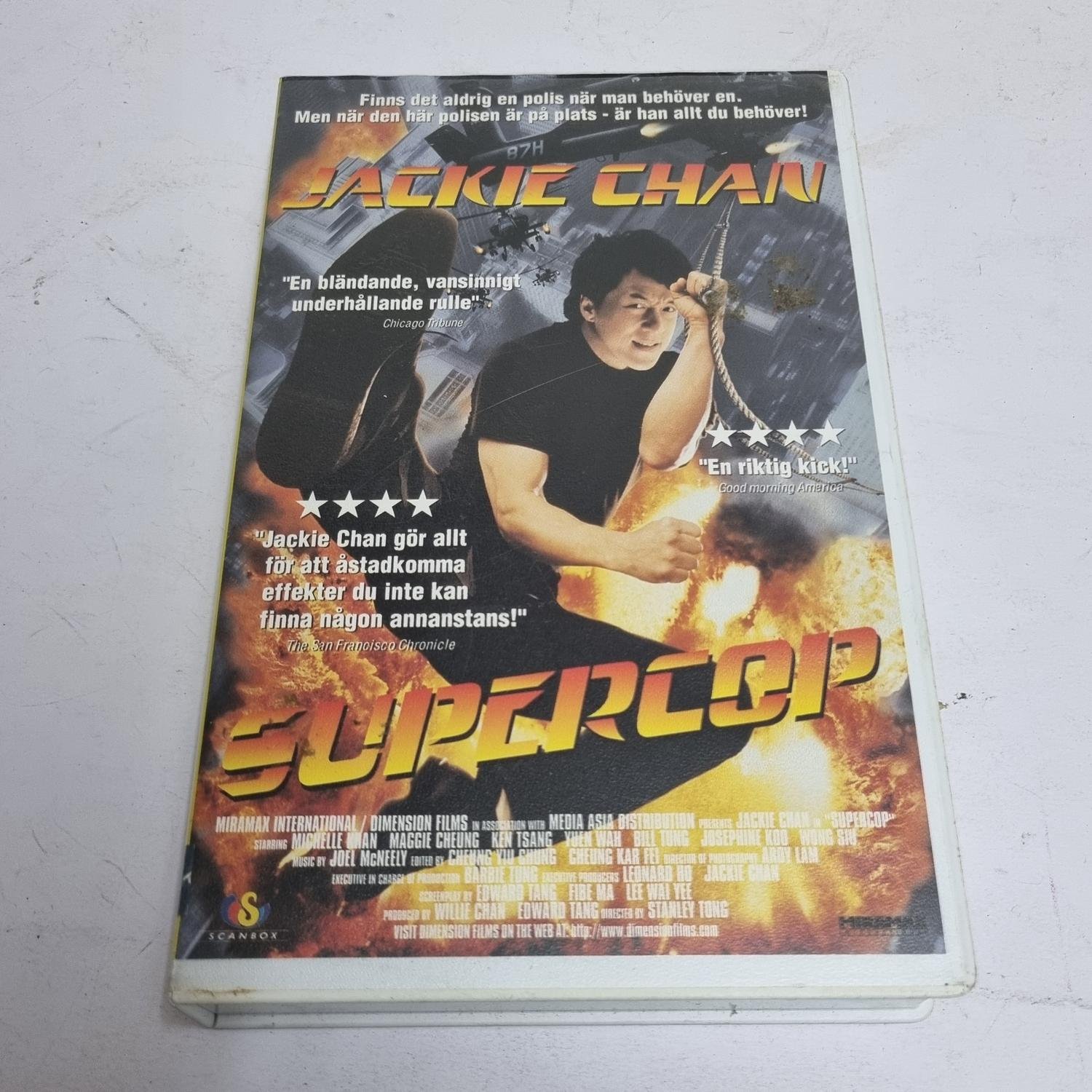 Supercop, Jackie Chan VHS fil.. | Köp från Askers_grums på Tradera ...