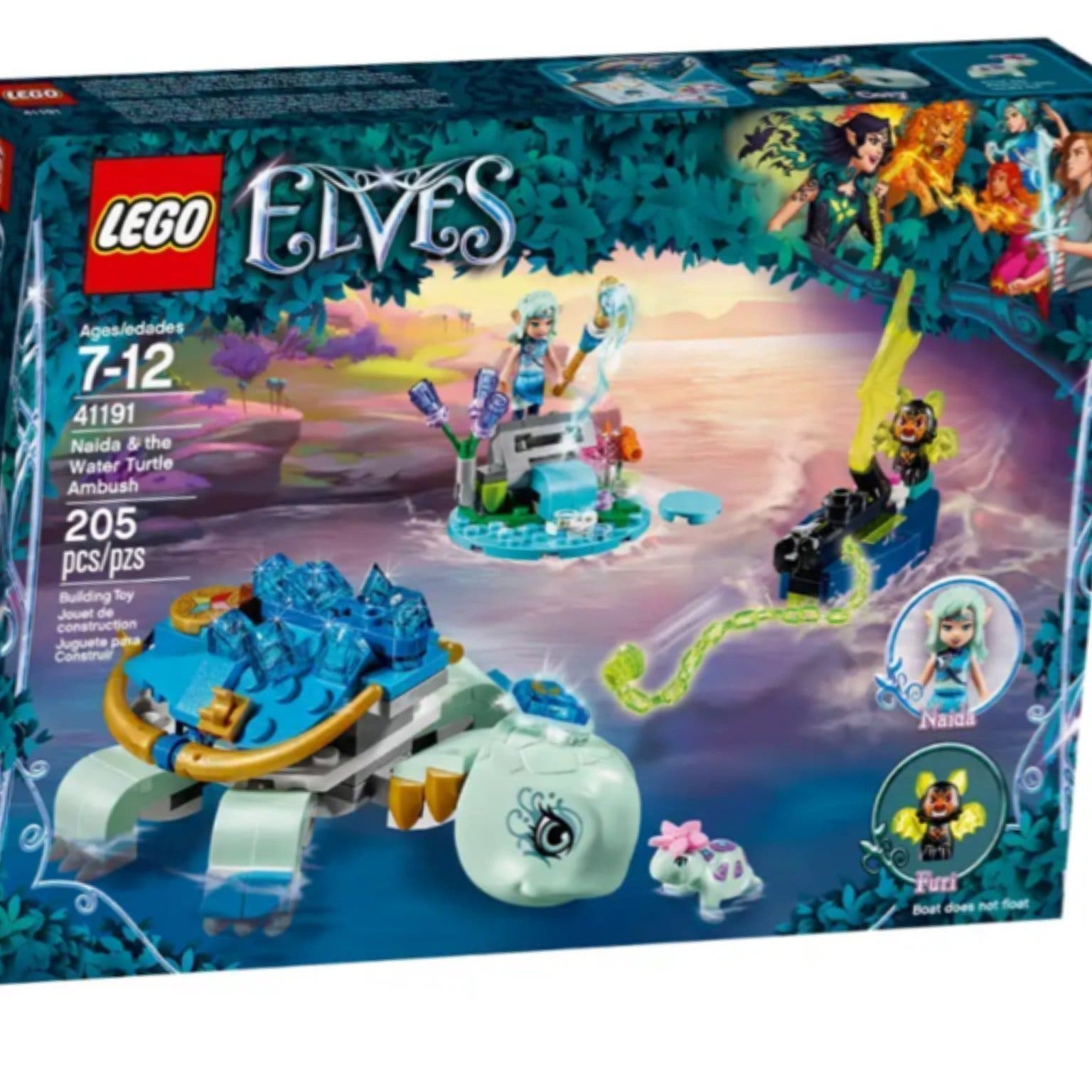 Lego Elves, 41191, oöppnad , Naida och vattensk.. | Köp på Tradera ...