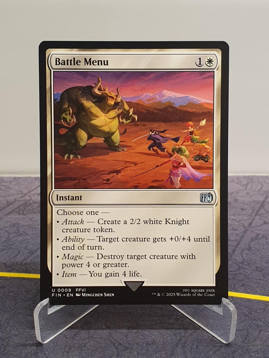 BATTLE MENU 9 - Magic: The Gathering - FINAL FA.. | Köp på Tradera ...