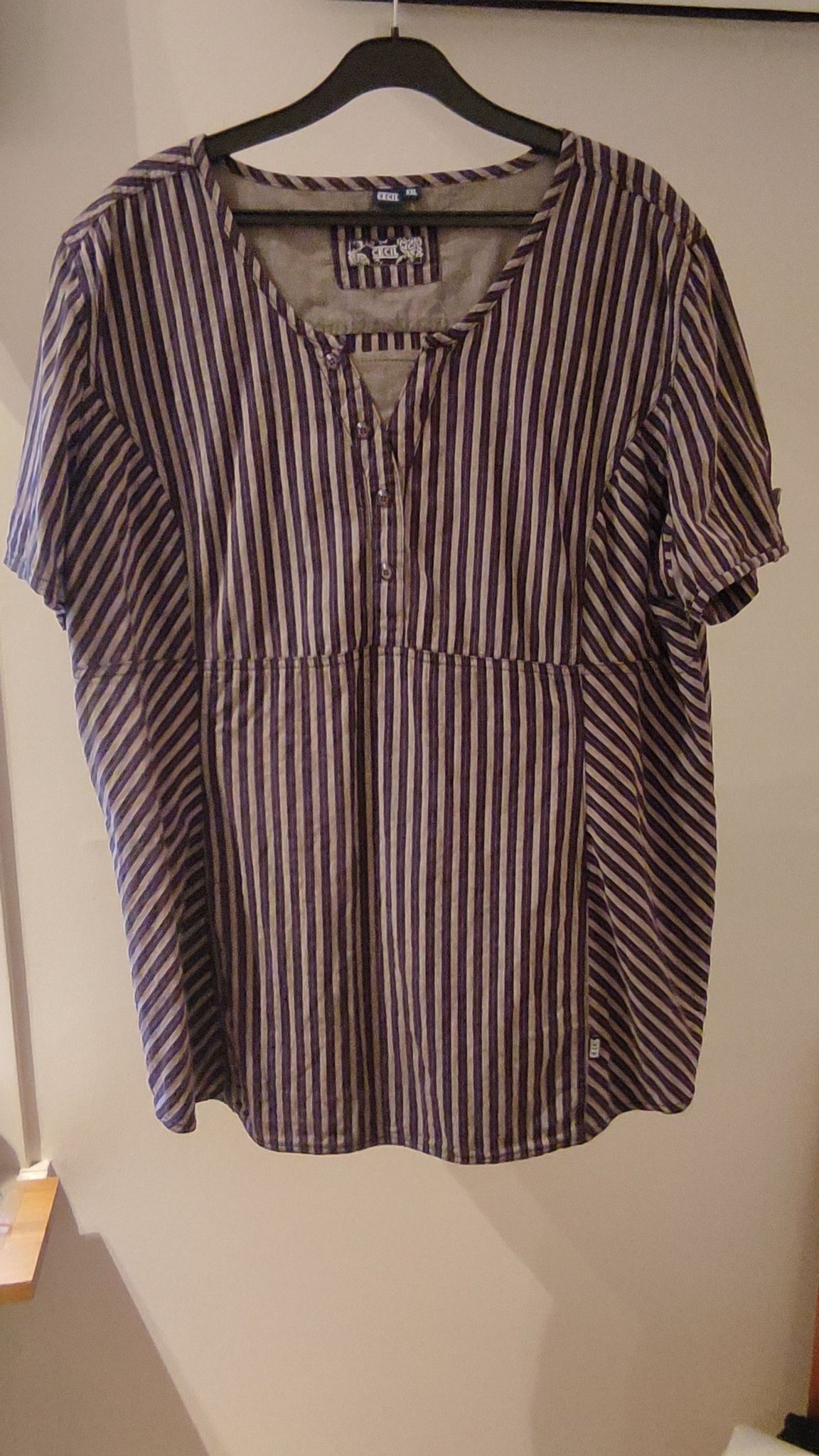 randig blus topp tunika Cecil XXL | Köp på Tradera (711284091)